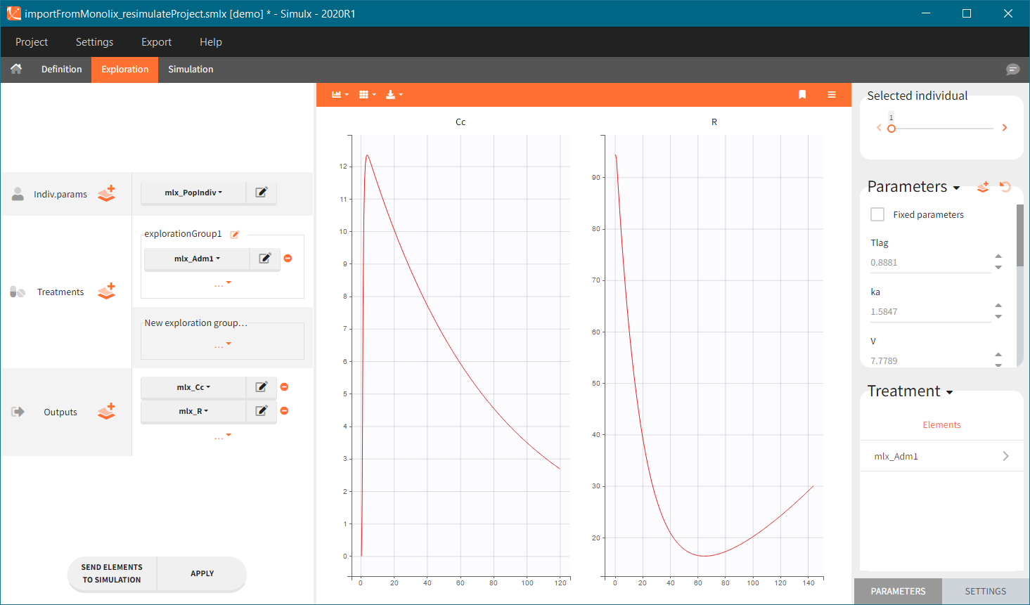 Import a Monolix project