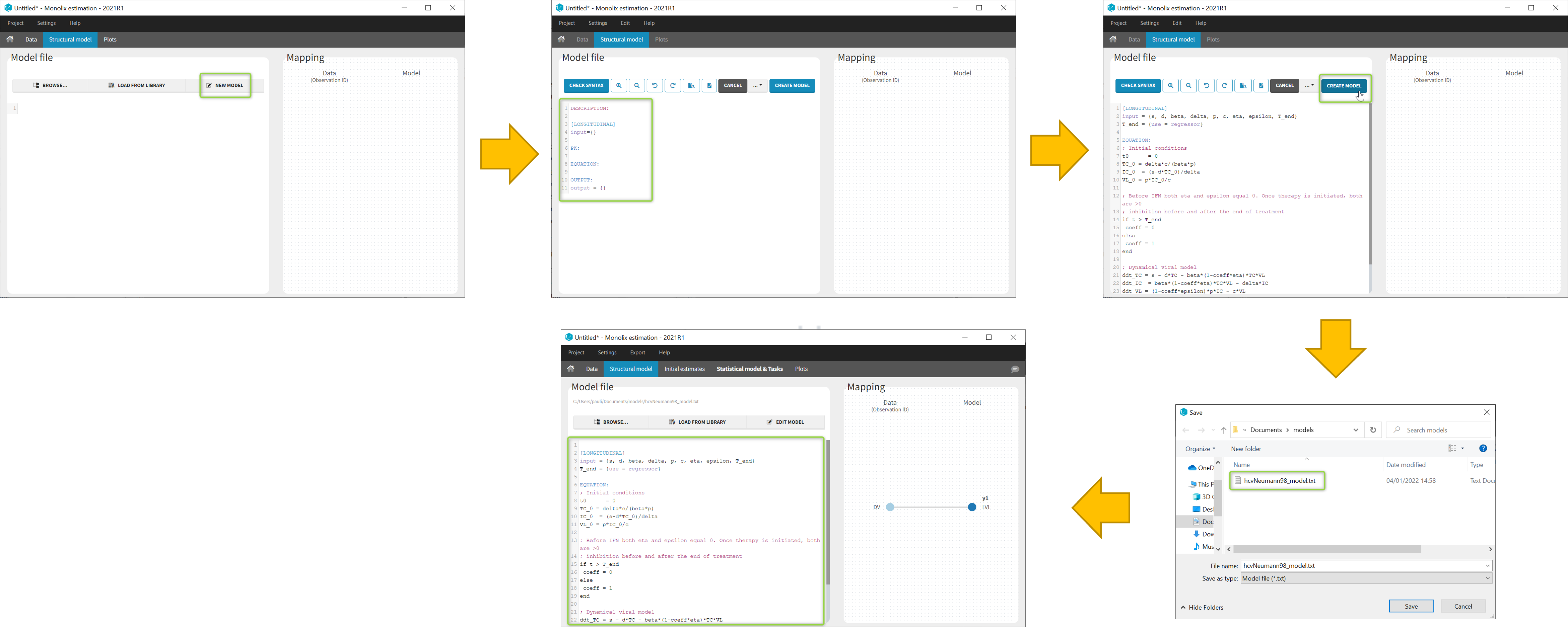 Writing a model from scratch