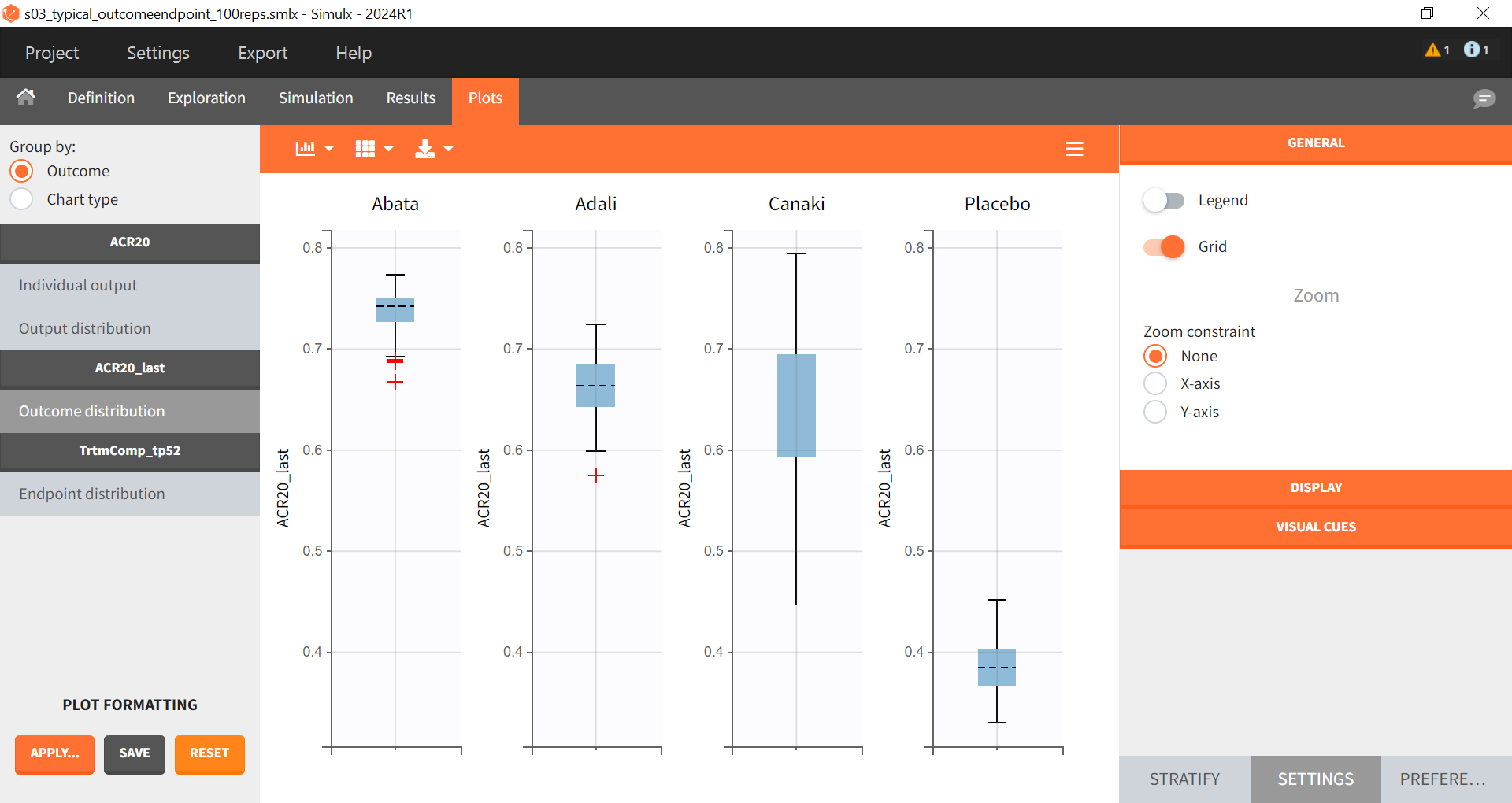 Longitudinal model-based meta-analysis (MBMA) with MonolixSuite